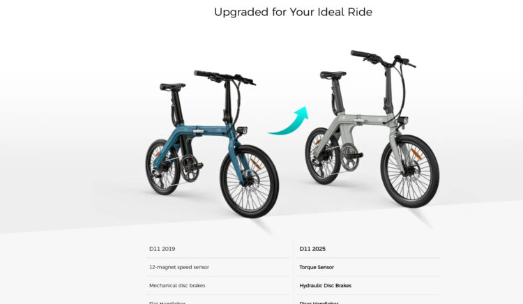 จักรยานไฟฟ้า Fiido D11 Pro (2026) (Torque Sensor) e-Bike • eWheels Thailand